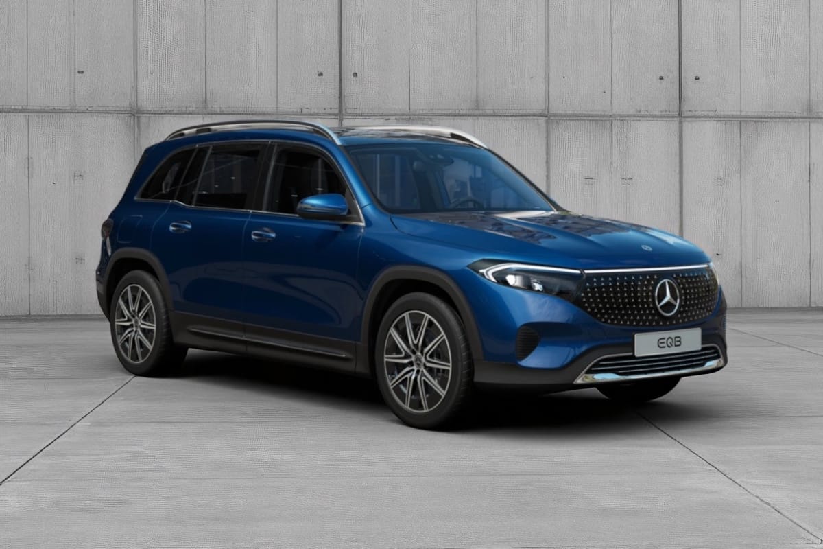 Mercedes-Benz EQB Color Spectral Blue Image – EQB Photos in India ...